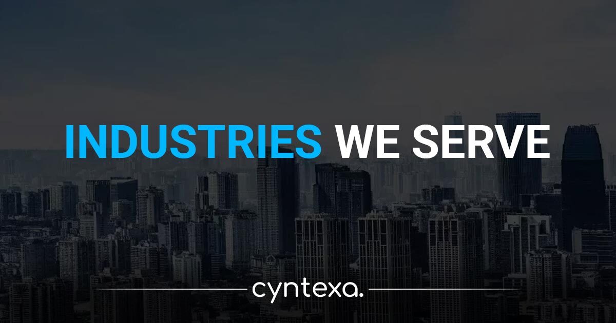 Industry Solutions and Services - Cyntexa