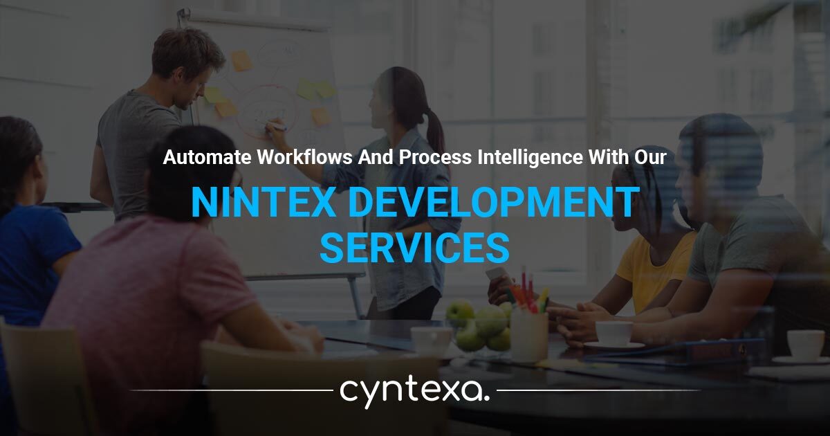 Nintex Development Services | Nintex Consulting Services - Cyntexa
