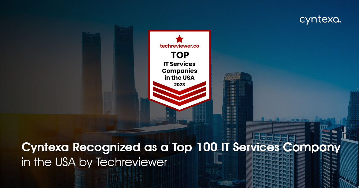 Cyntexa Listed in Top 100 IT Services Company in USA by Techreviewer