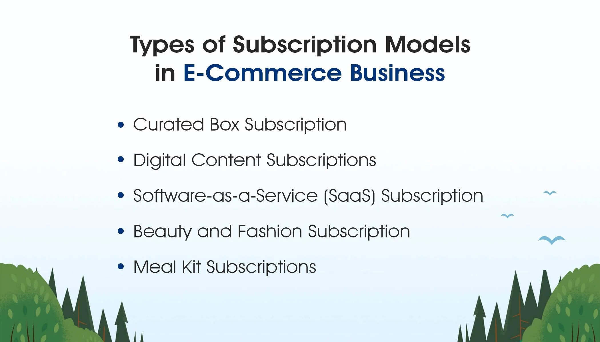 Benefits of E-Commerce Business Subscription Model
